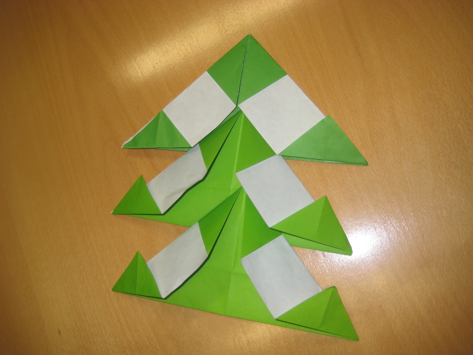 Japanese Origami Christmas Tree