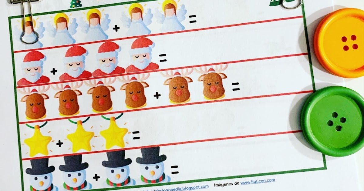 SUMAS Y RESTAS NAVIDEÑAS