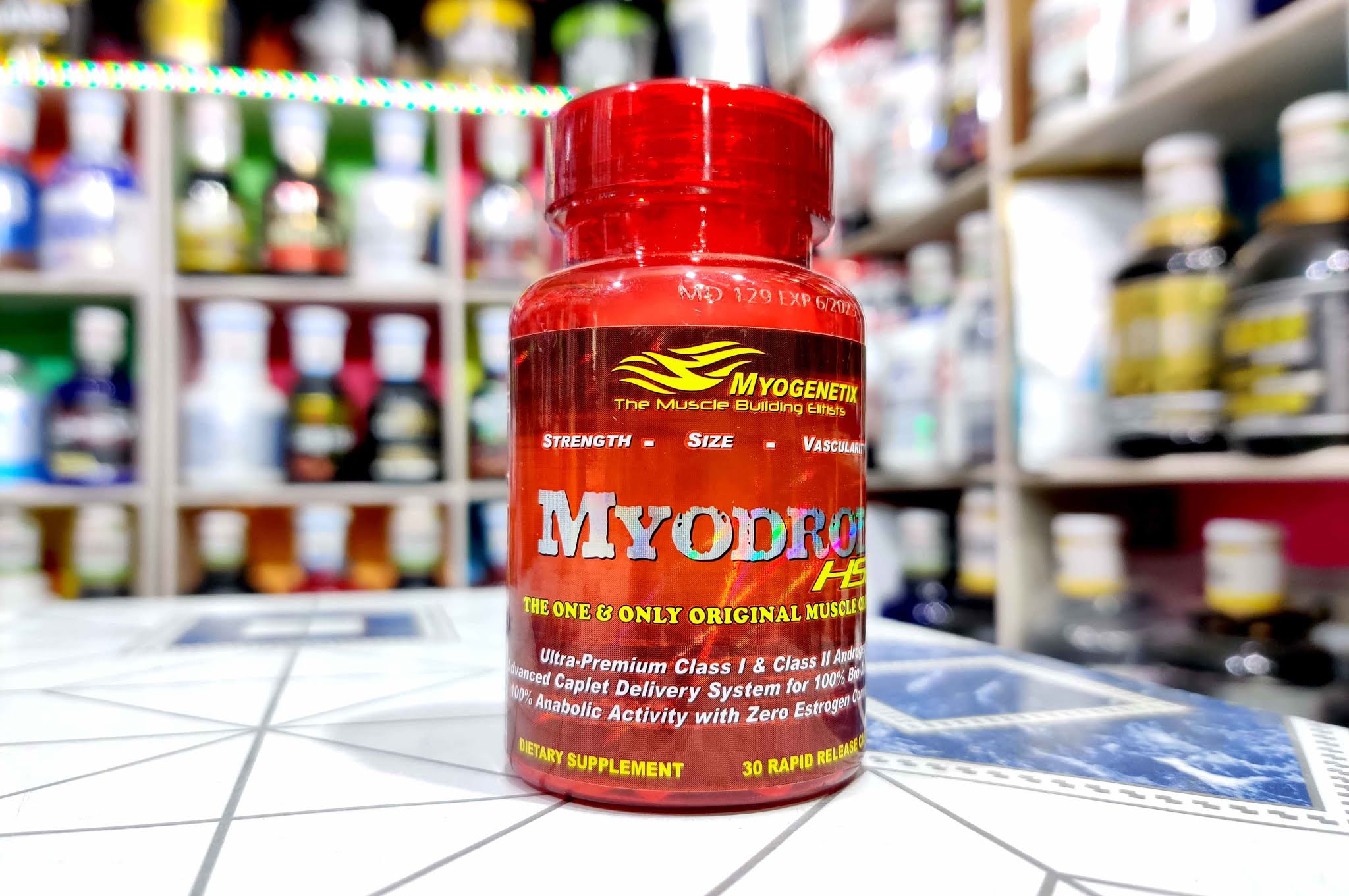 MYODROL-HSP The One & Only Muscle Builder 30 Tablets - NCRFS