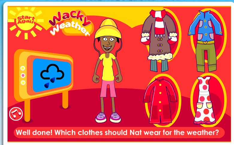 english4you: Wacky weather and clothes game