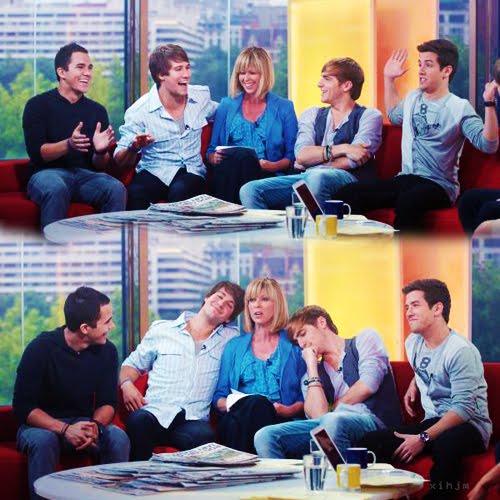 Big Time Rush Music News: BTR bei daybreak fotos