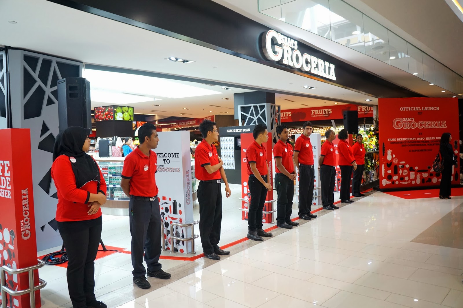 SAM's Groceria Grand Opening - CARMEN LAYRYNN | MALAYSIA BEAUTY, TRAVEL ...