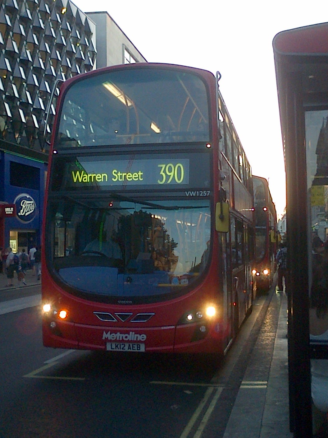 London Buses On The Go: Random Observations