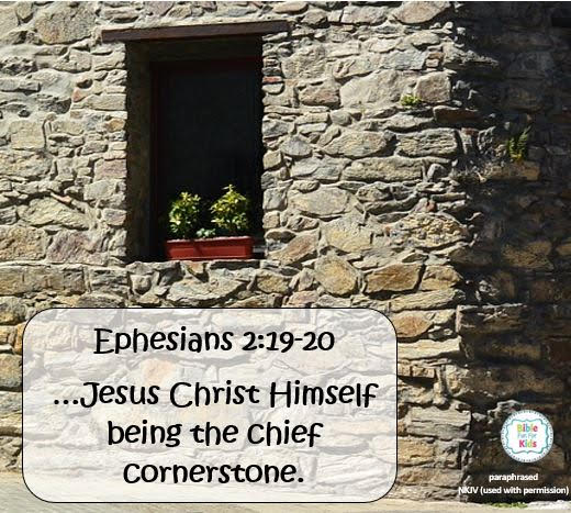 Jesus is the Chief Cornerstone | Bible Fun For Kids