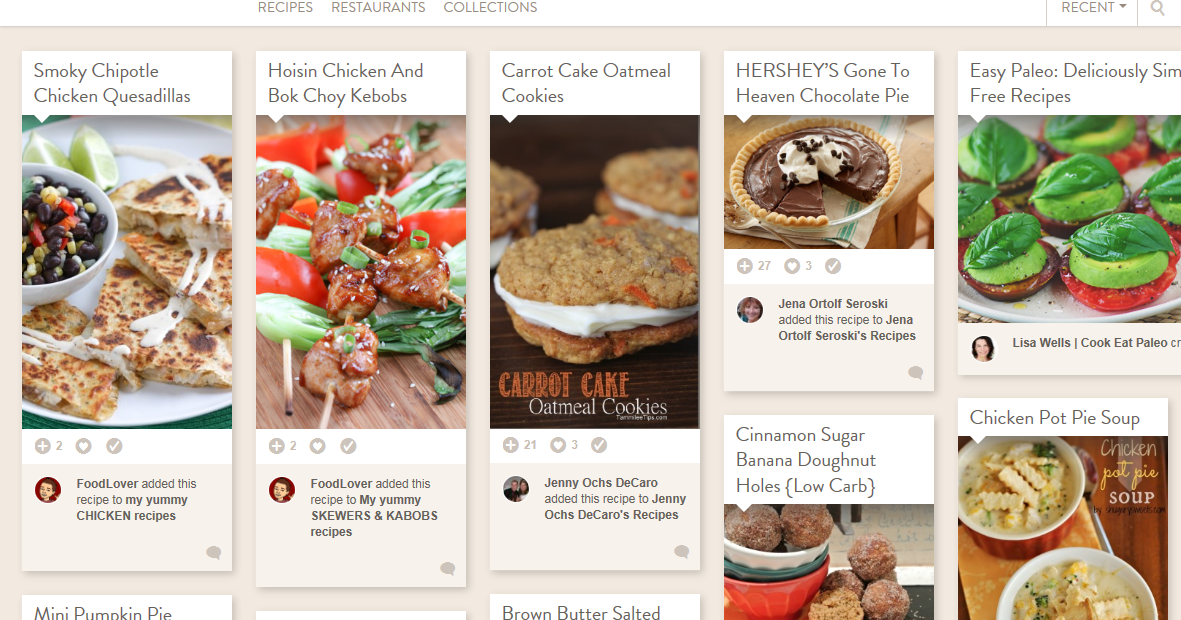 Cubical: User persona (NABC): Foodies