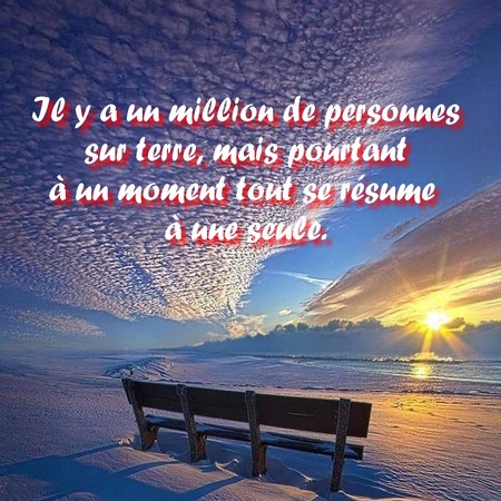 Mots doux et touchant