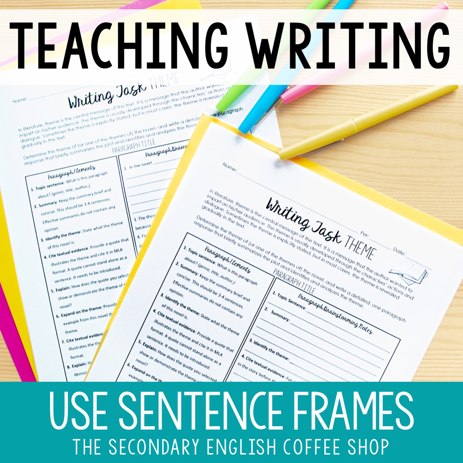 Three Proven Strategies for Teaching Writing - The Secondary English ...