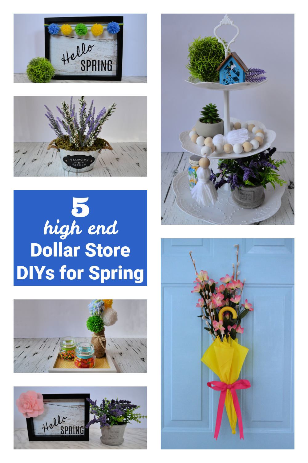 East Coast Mommy: 5 (high end) Dollar Store DIYs for Spring
