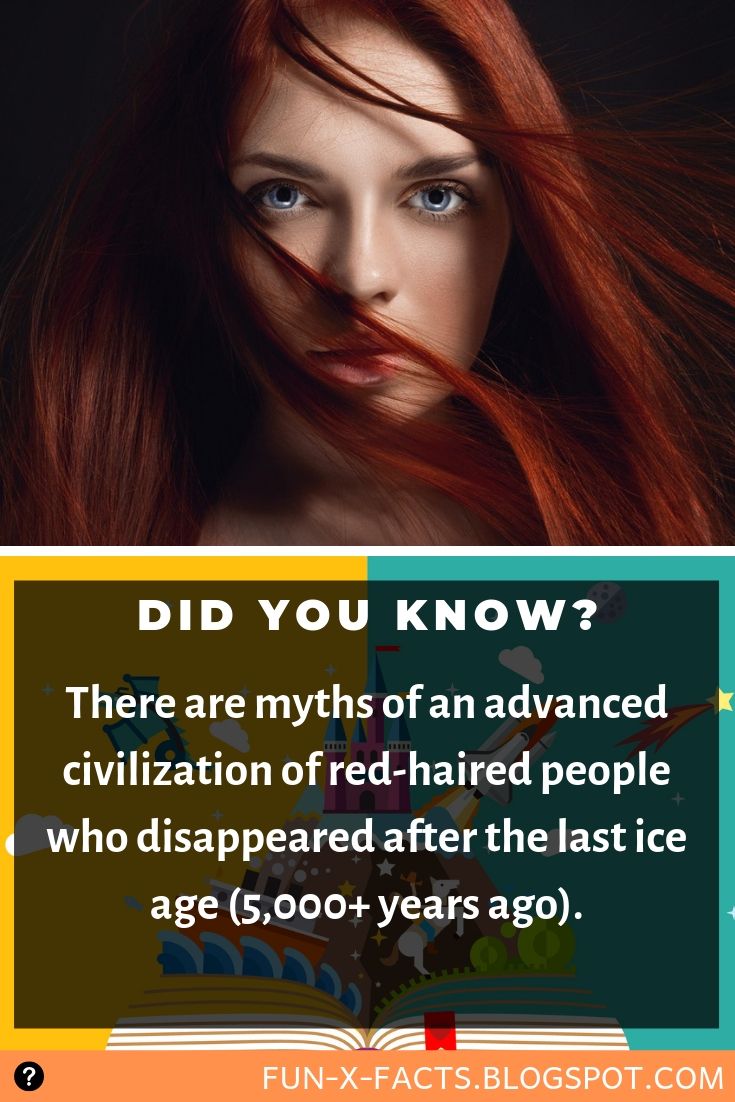 Advanced civilization of red-haired people | Amazing WTF Facts