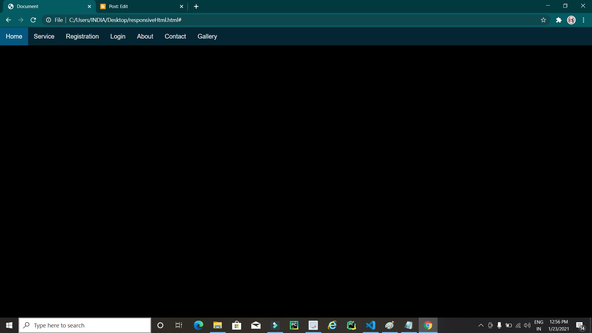 How To Create Responsive Navigation Bar Using HTML And CSS Only How To Create Responsive Navigation Bar Using HTML And CSS Only