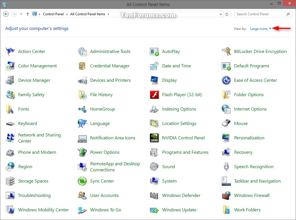 herramientas para tu equipo: PANEL DE CONTROL