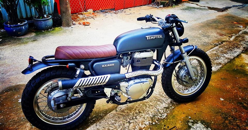Hell Kustom : Suzuki ST400 By Garage Tu Thanh Da