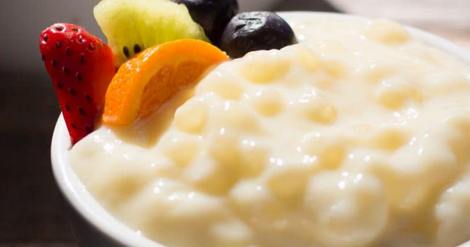 Large Pearl Tapioca Pudding