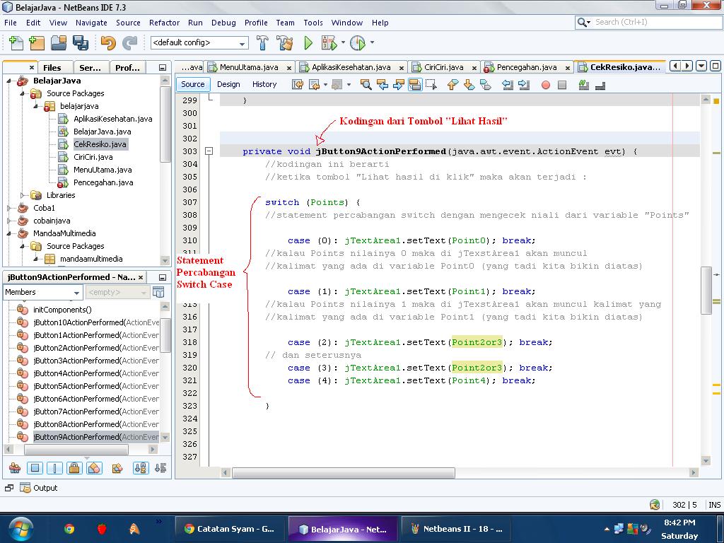 Belajar Java : Membuat Aplikasi Sederhana I (2) | Catatan Syam
