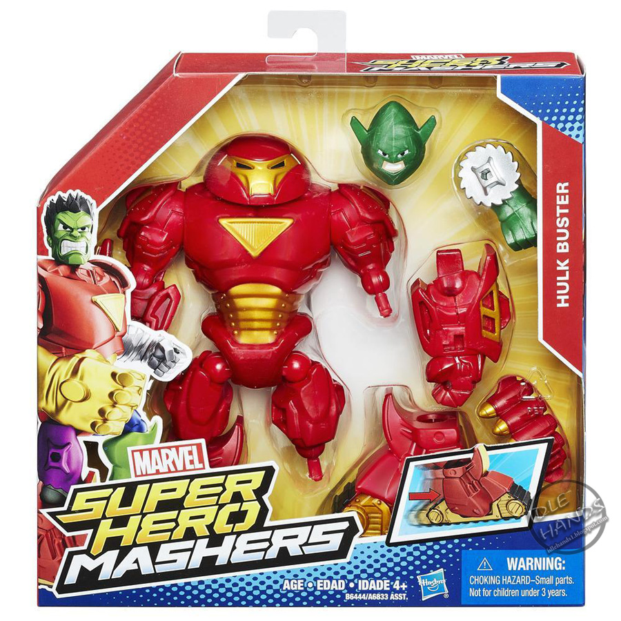 Idle Hands: Toy Fair 2016: Hasbro Marvel Hero Mashers & Avengers Figures