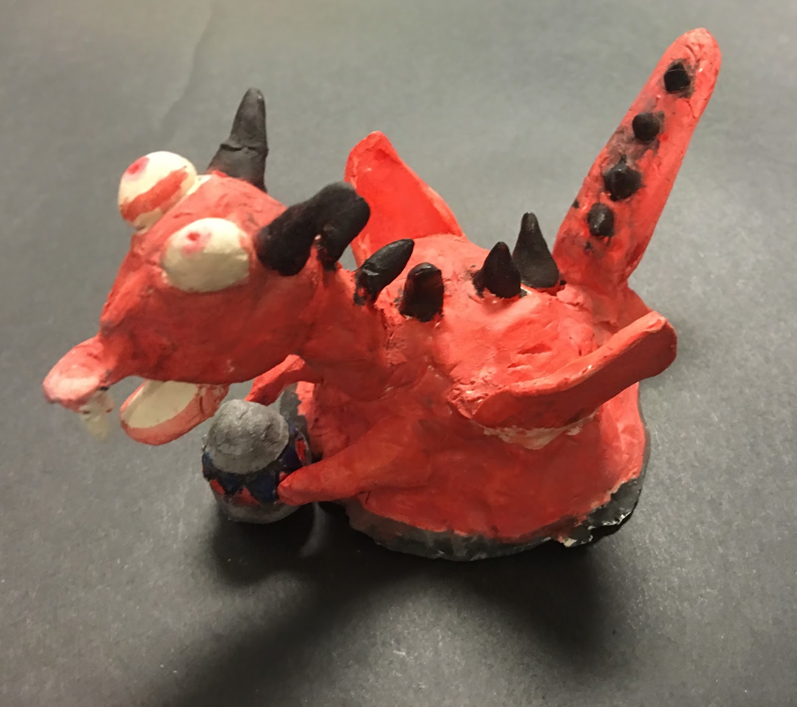 Art Room Blog: 5th Grade Pinch Clay Bowls and Dragons...