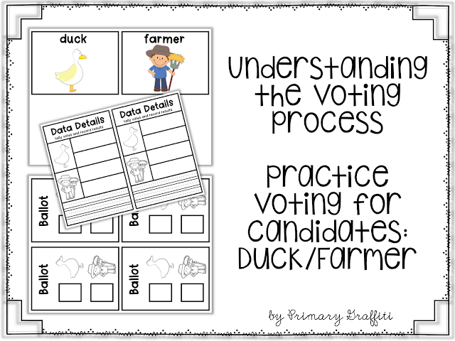 Primary Graffiti: Duck for President {Election Book Companion}