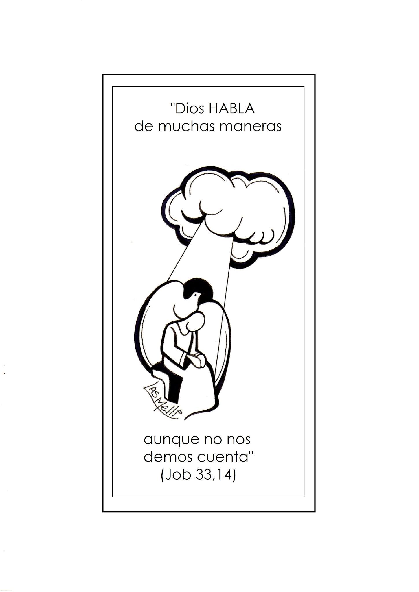 TARJETA: Dios habla de muchas formas... - Educacion Religiosa