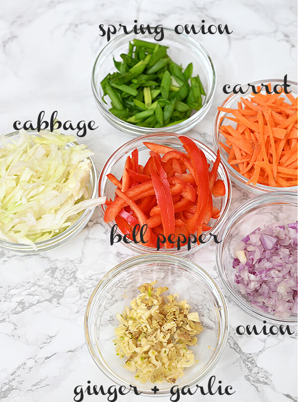 The 30-minute egg roll noodle bowl | Savory Bites Recipes - A Food Blog ...