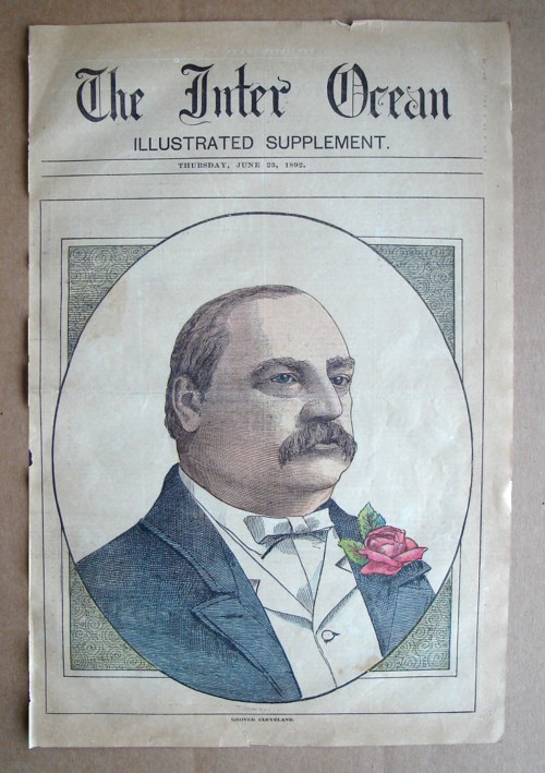 Chicago Inter-Ocean: Now You Know, Grover Cleveland Had Blue Eyes