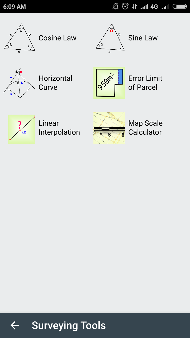 Surveying Calculator Aplikasi Android Untuk Surveyor - Sahabat Surveyor