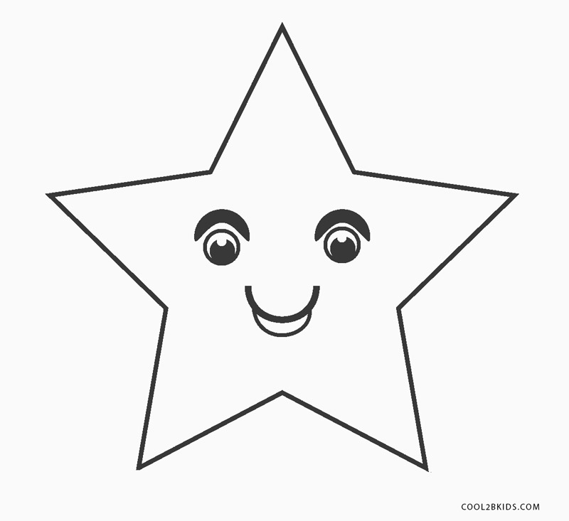 Star Coloring Page ~ Coloring Print