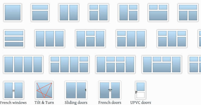 UPVC Windows Bangalore: Readymade upvc windows