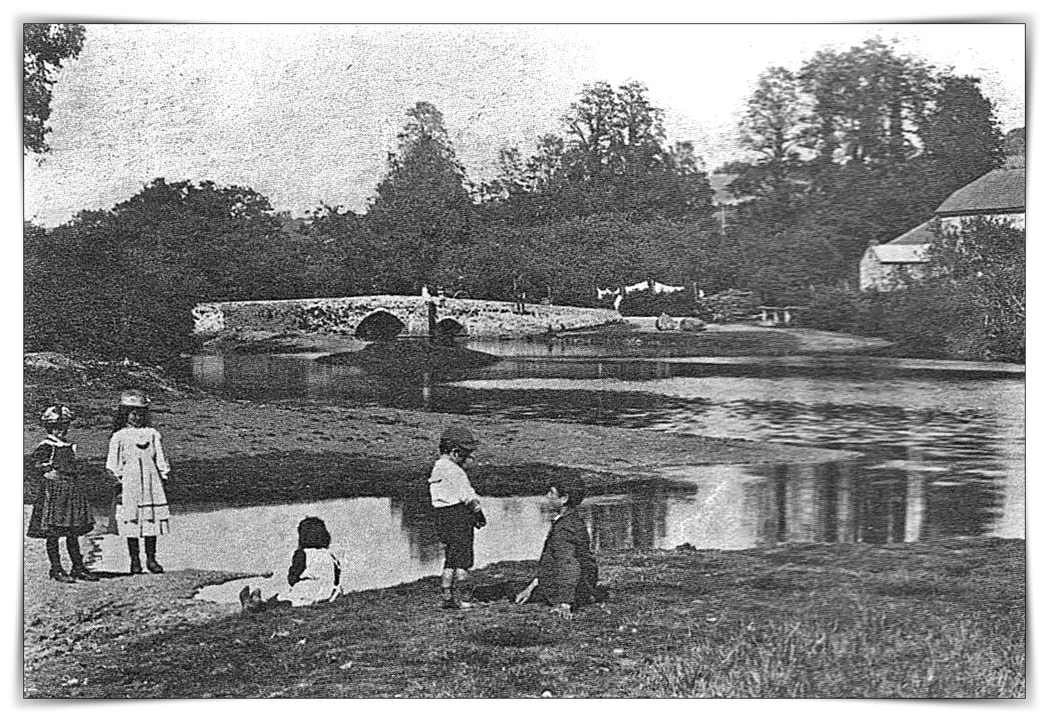 Mike's Cornwall: Lerryn Bridge, Cornwall and How It Looked In 1890