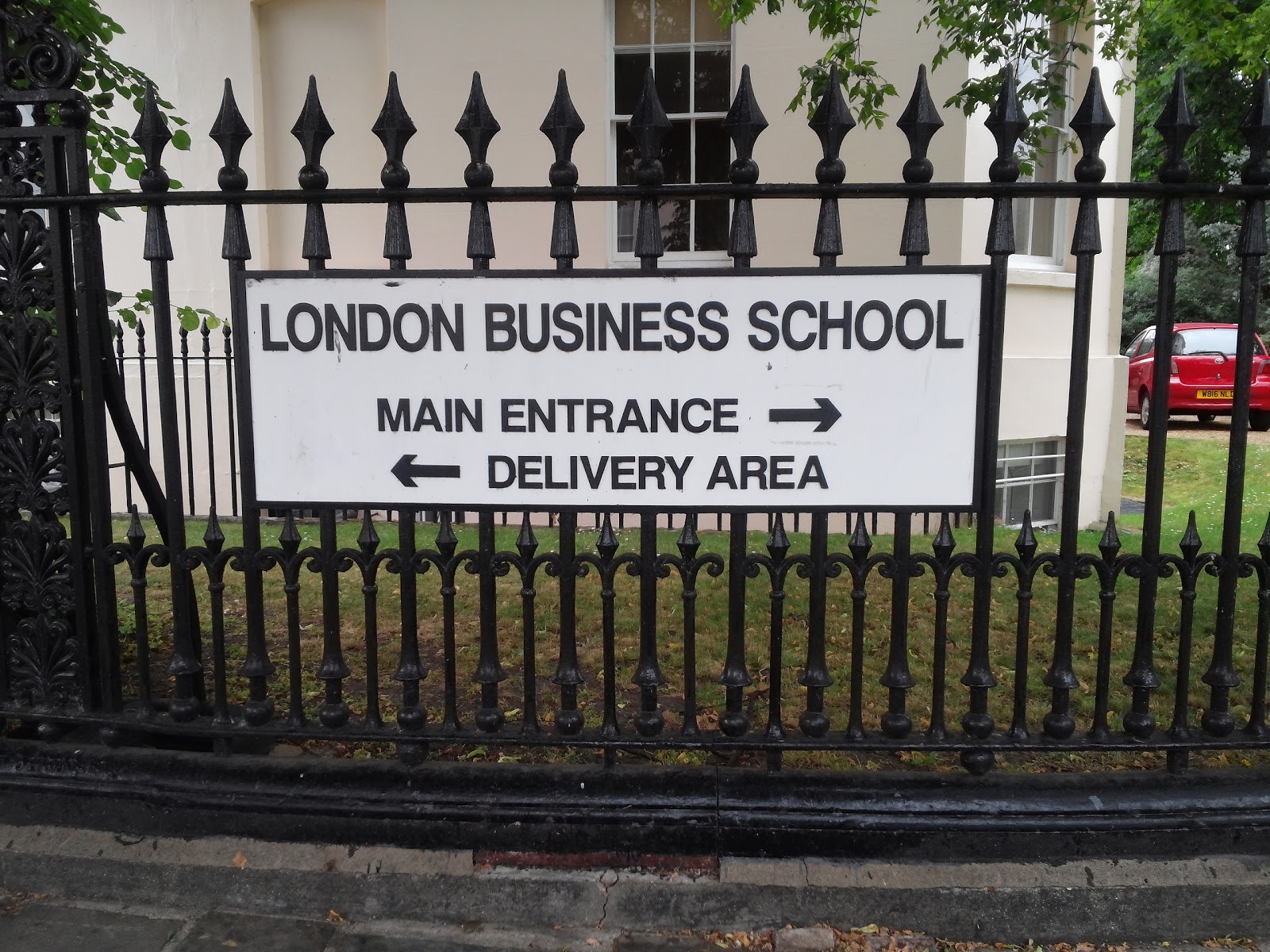 ロンドンMBA留学記: Campus visit to LBS