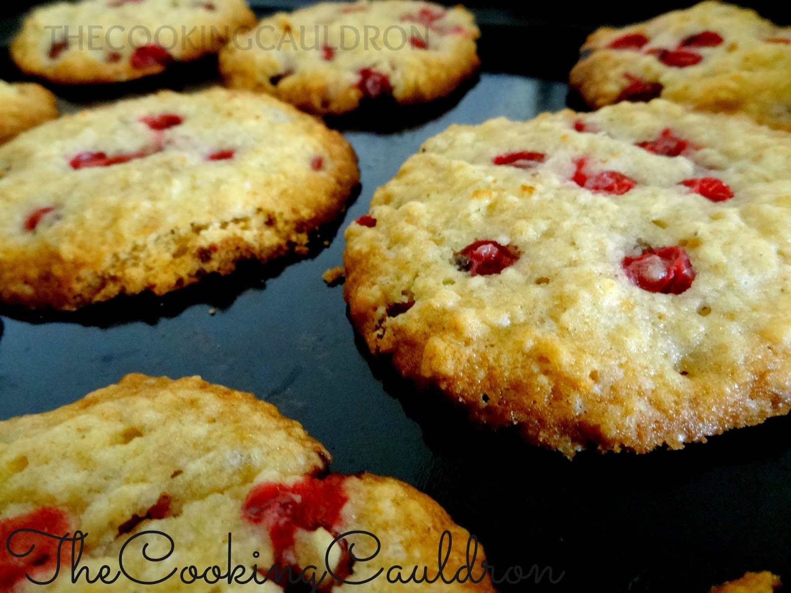 The Cooking Cauldron: Red Currant Cookies