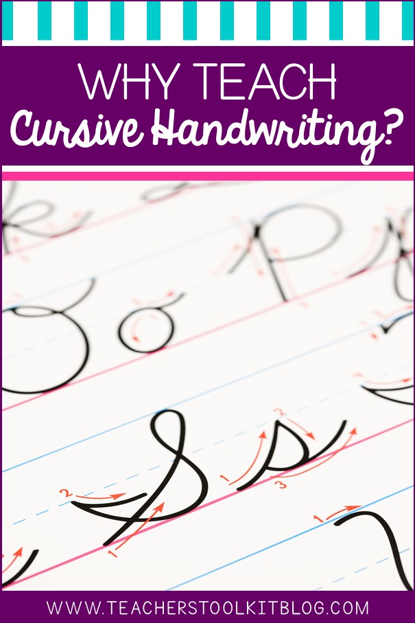 Why Teach Cursive Handwriting? - Teachers Toolkit Blog