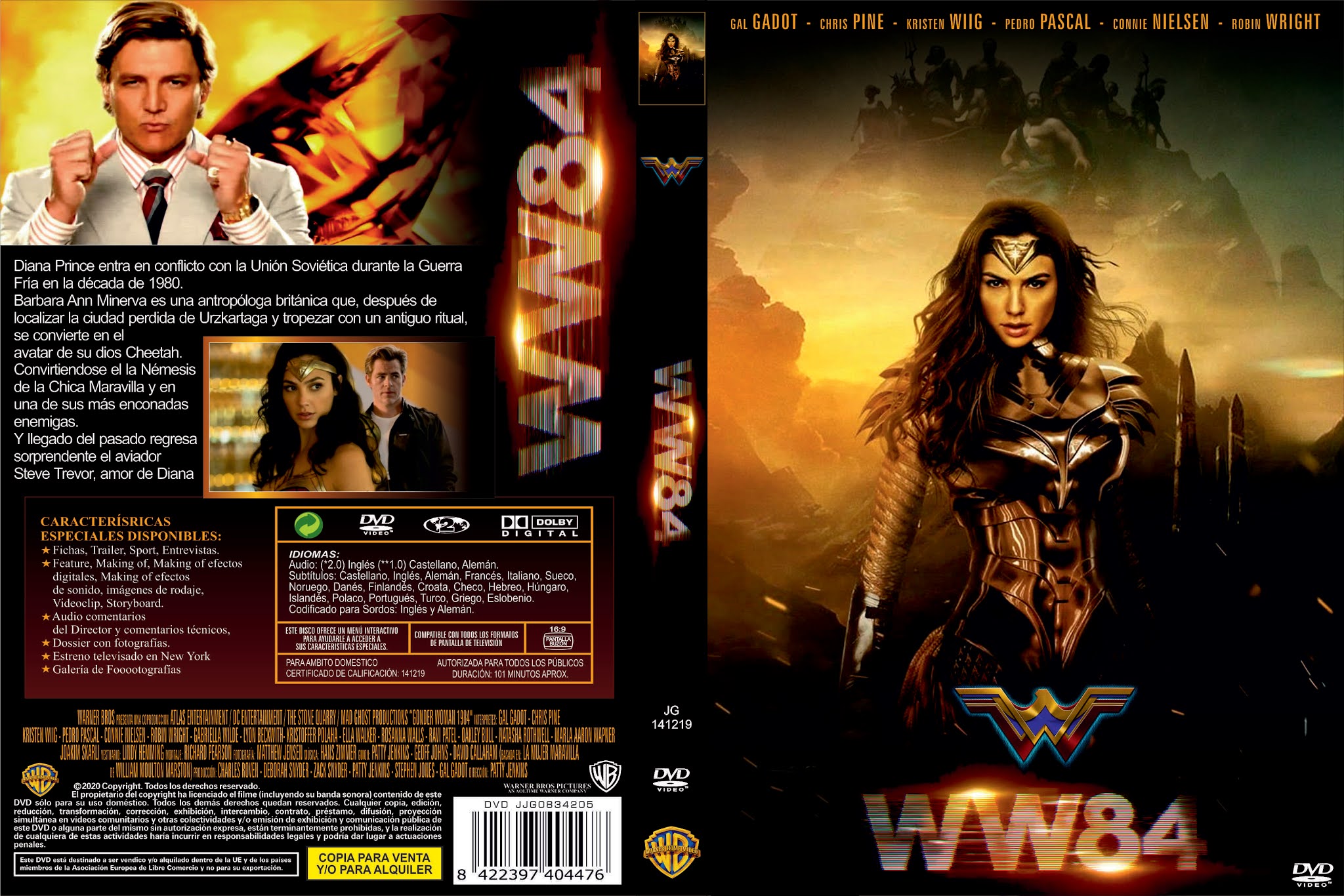 Mujer Maravilla 1984 | CaratulasZT