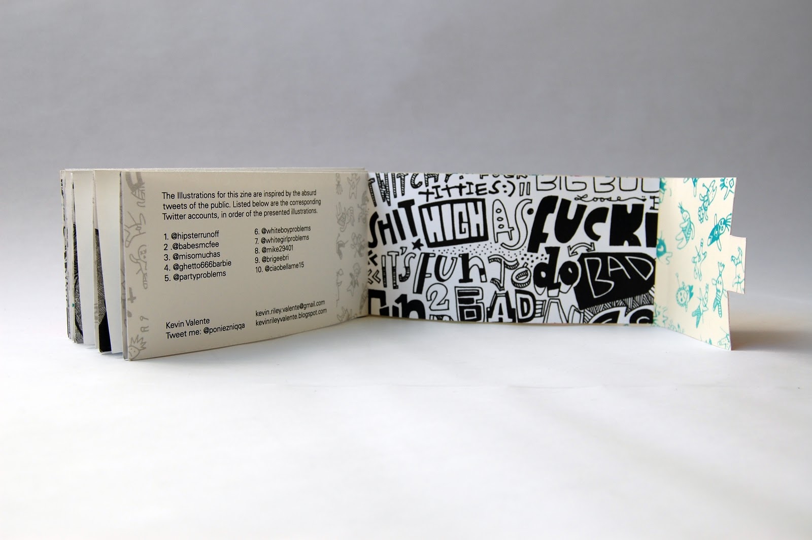 Kevin's Illustration Blog: It's Fun To Do Bad Things Book