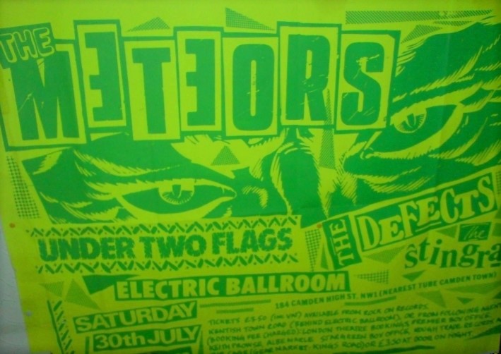 The Meteors - Gigs 1980 - 1984 .: The Meteors - Gigs 1983