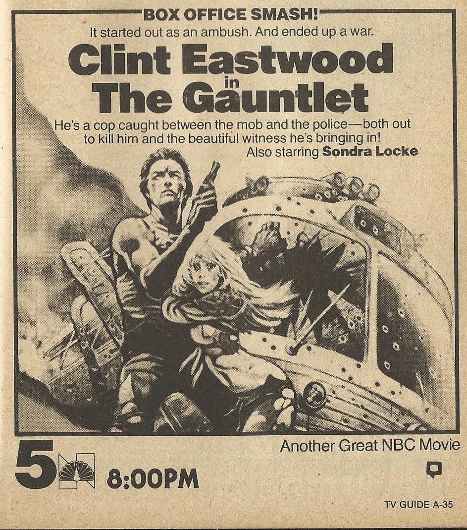 The TV Guide Historian: The Gauntlet Ad