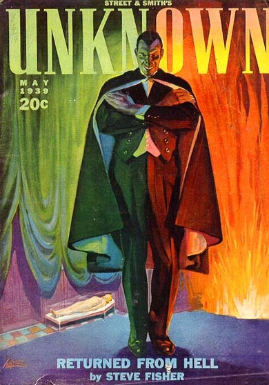 El Descanso del Escriba: Unknown/Unknown Worlds, revista Pulp clasica