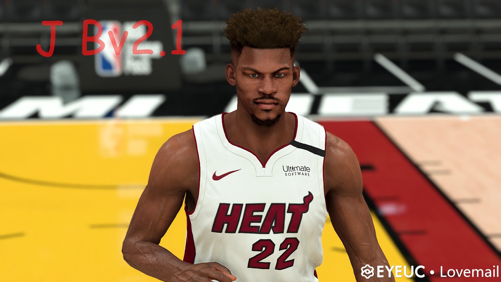 Jimmy Butler Face and Body Model V2.1 By Lovemail [FOR 2K20]