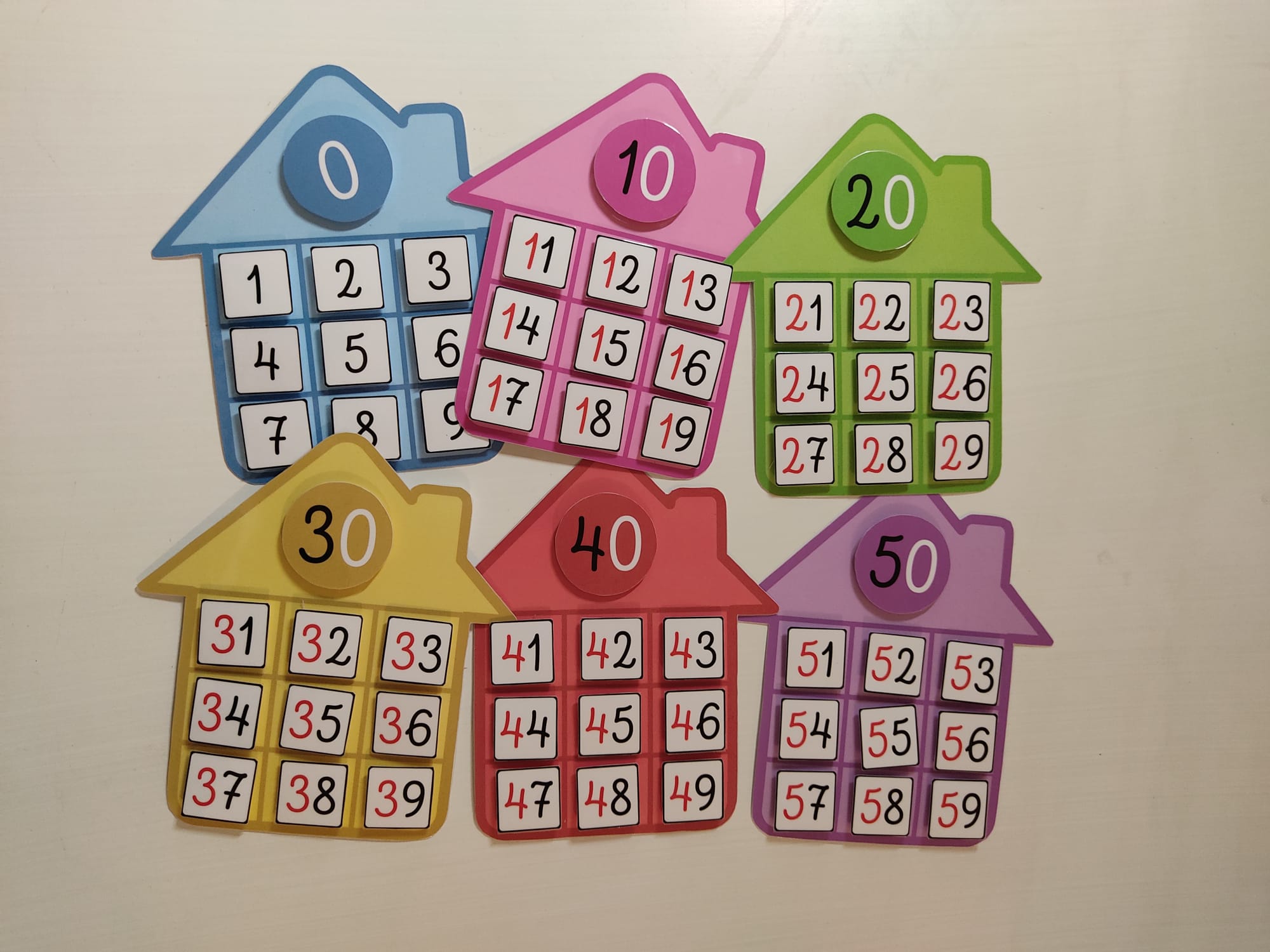 🏠CASITAS DE LOS NÚMEROS 🏠