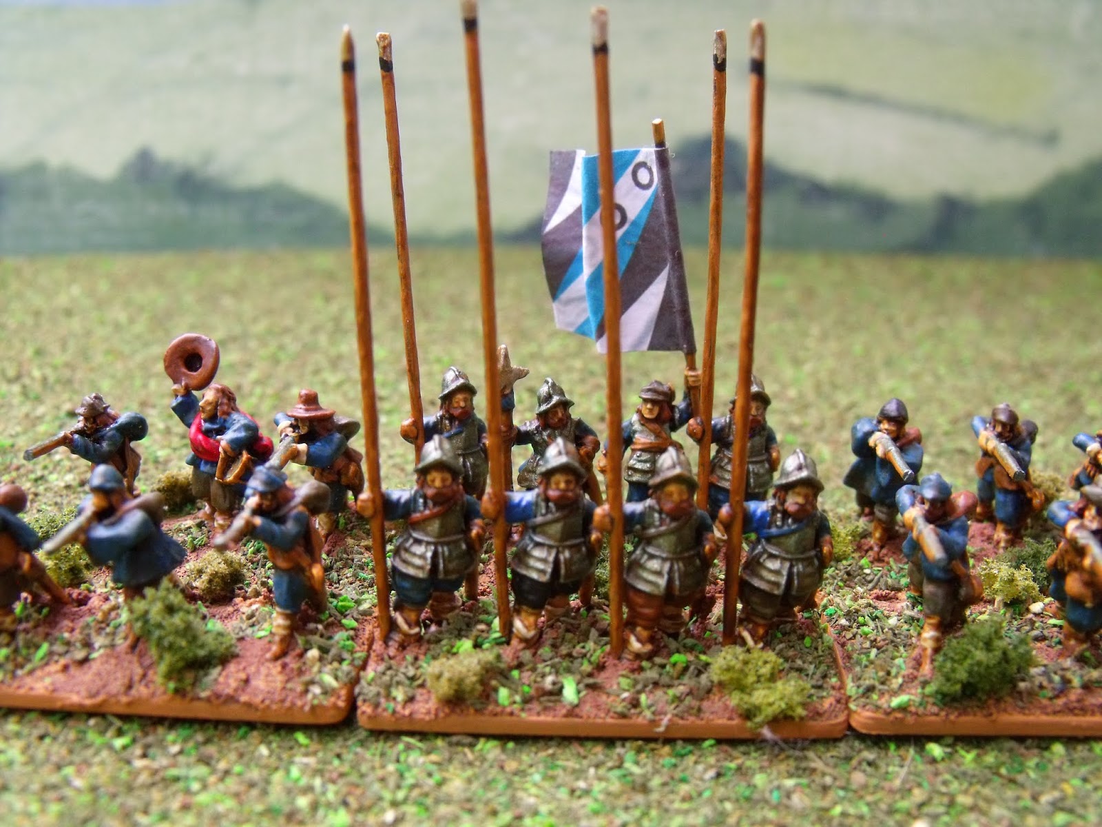 Dante's Wargaming: 15mm English Civil War Regiments