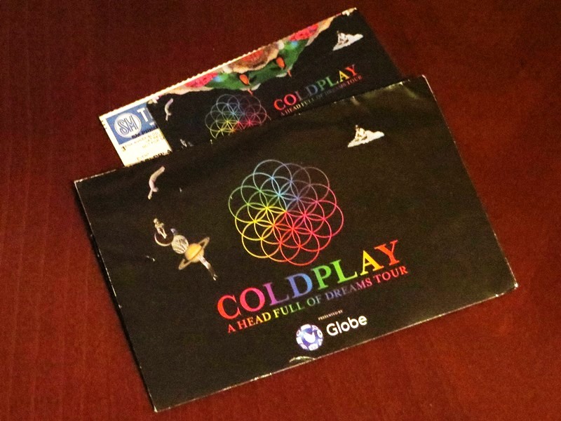 Xtn's blog: I got my Coldplay ticket!
