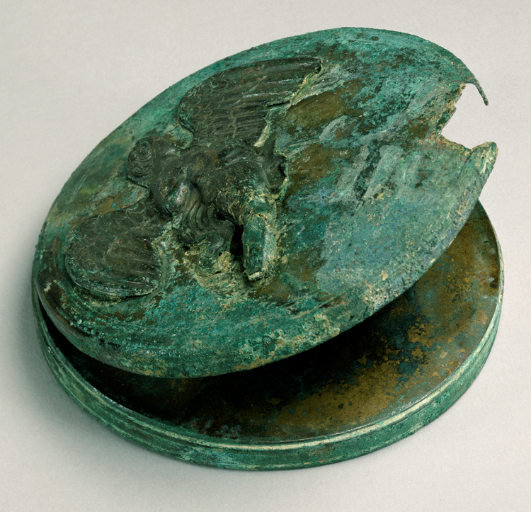 Gods and Foolish Grandeur: Reflections in bronze - Greek box mirrors ...