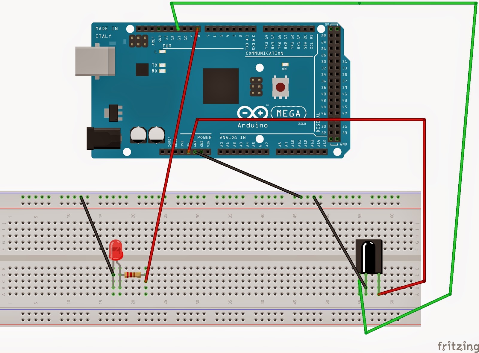 Curso Arduino Mega: IR Remote Control with Infrared Receiver