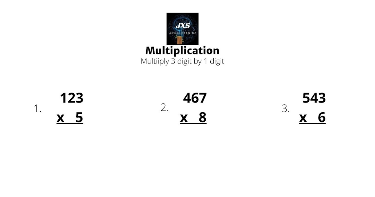 letslearnmath@home: Multiplication