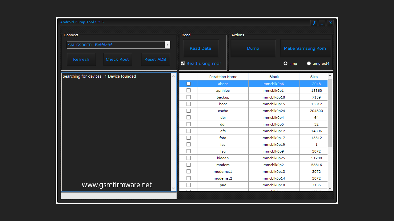 Android ROM Dumper Tool V1.3.5 [By BoxWares Team]