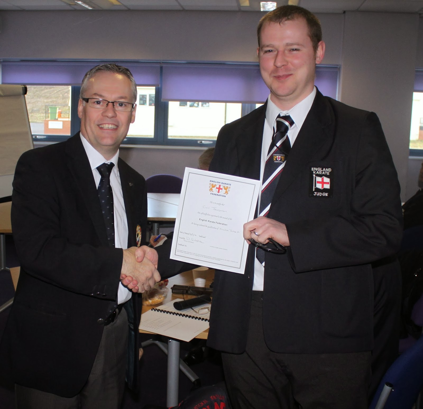 Diary of a Karate Referee: England Karate Federation Referees & Judges ...