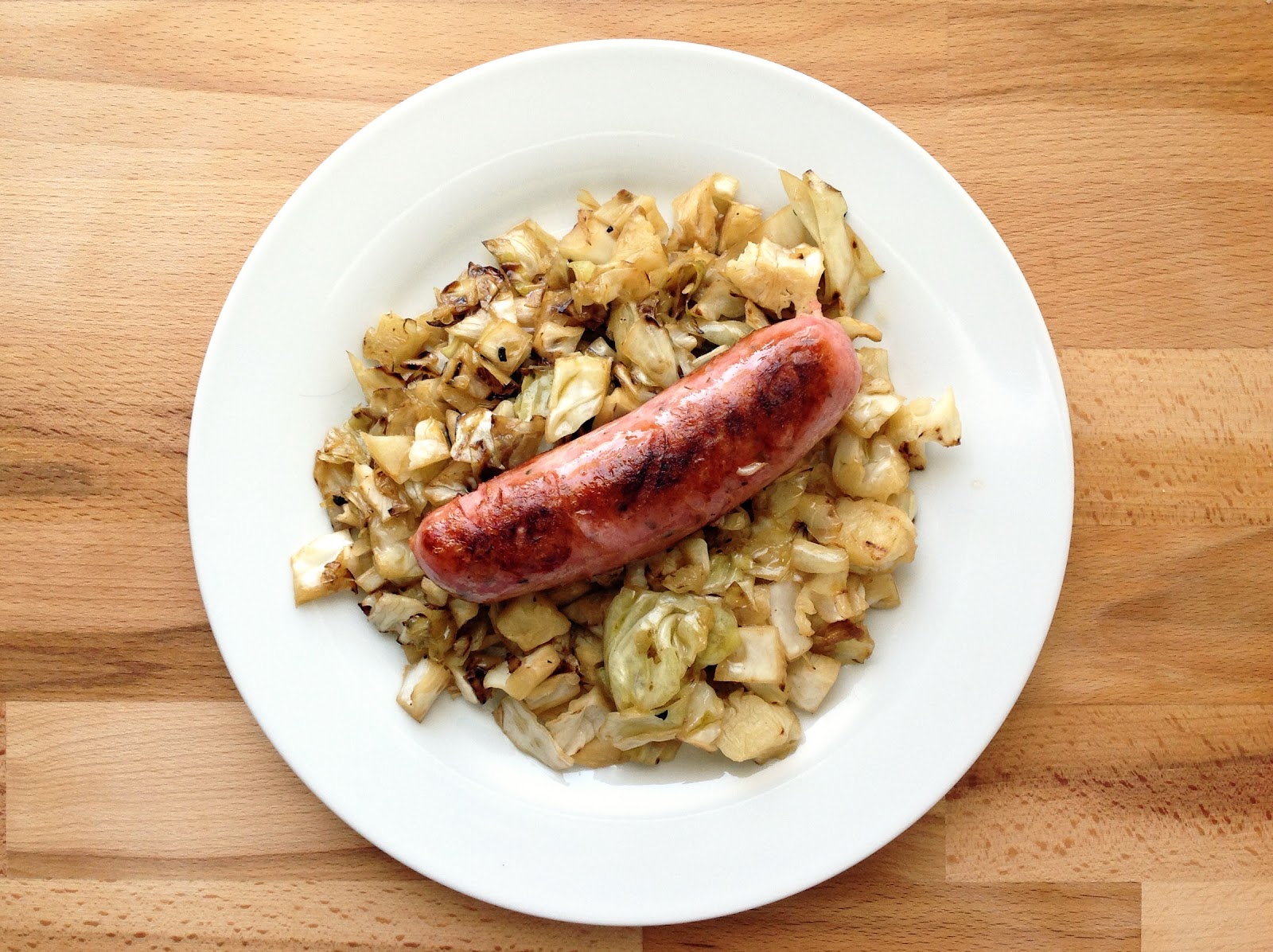 reCocinero: repollo y chorizo criollo