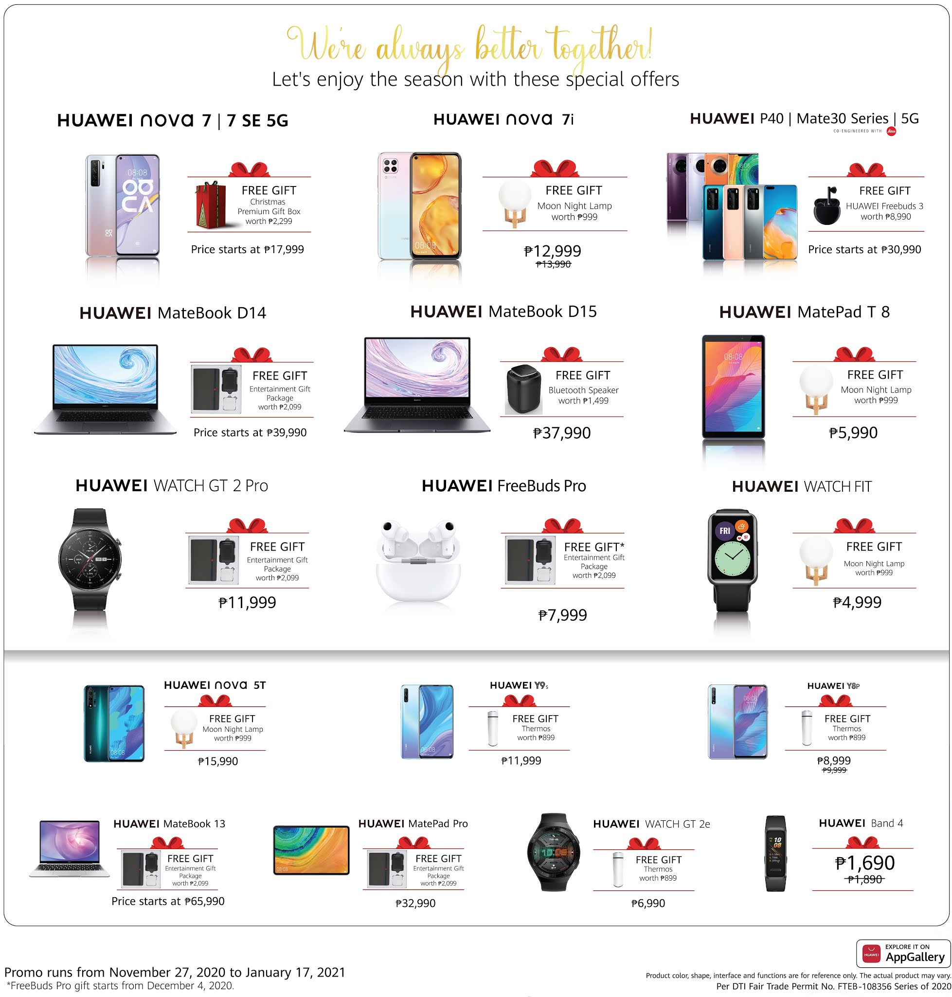 Christmas made Brighter with these Gifts from HUAWEI! - Blog for Tech ...