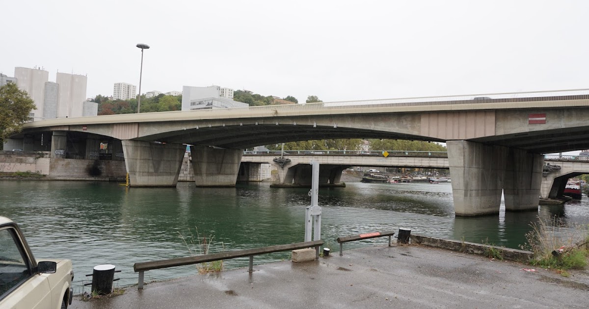Bridge of the Week: Bridges of Lyon France: Viaduc de l'A6 across the ...