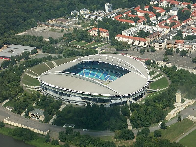 Zentralstadion, Estádio de Futebol de Leipzig na Alemanha ...