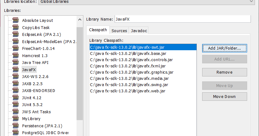 Código Java: JavaFX + Scene Builder. Instalación e integración en Netbeans 11.3